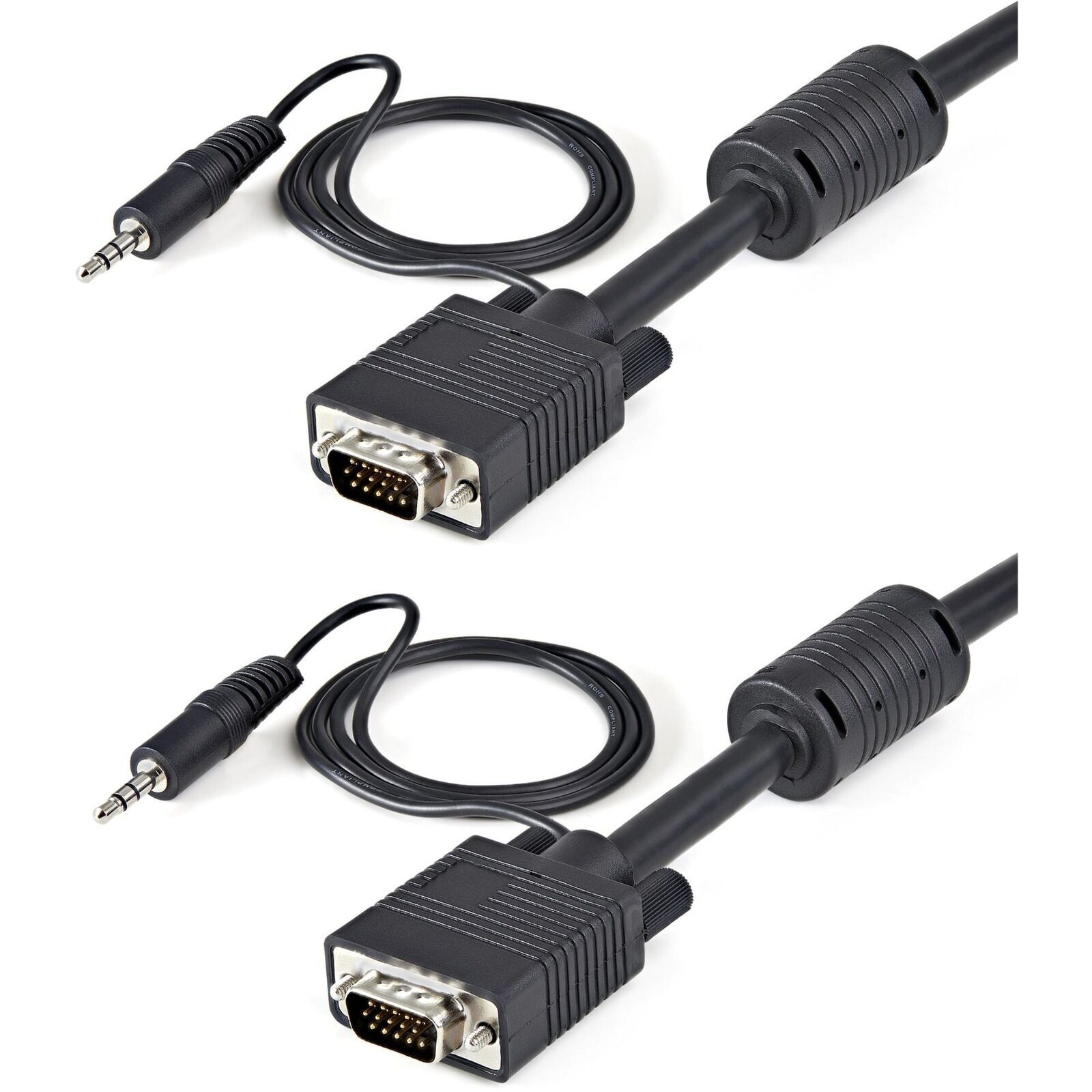 StarTech.com 5m Coax High Resolution Monitor VGA Video Cable with Audio ... StarTech.com 5m Coax High Resolution Monitor VGA Video Cable with Audio ...