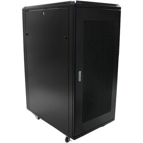 StarTech.com 4-Post 25U Server Rack Cabinet, 19" Data Rack Cabinet for ...