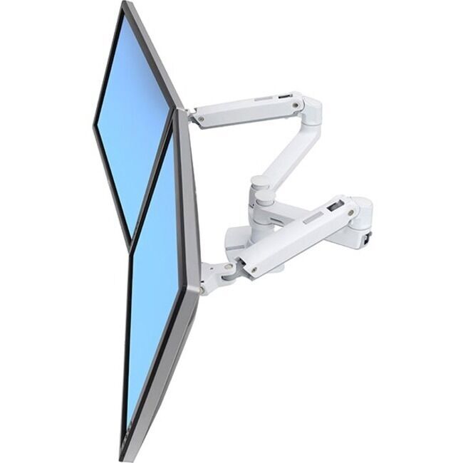 Ergotron Mounting Arm for Monitor - 2 Display(s) Supported - 68.6 cm ...