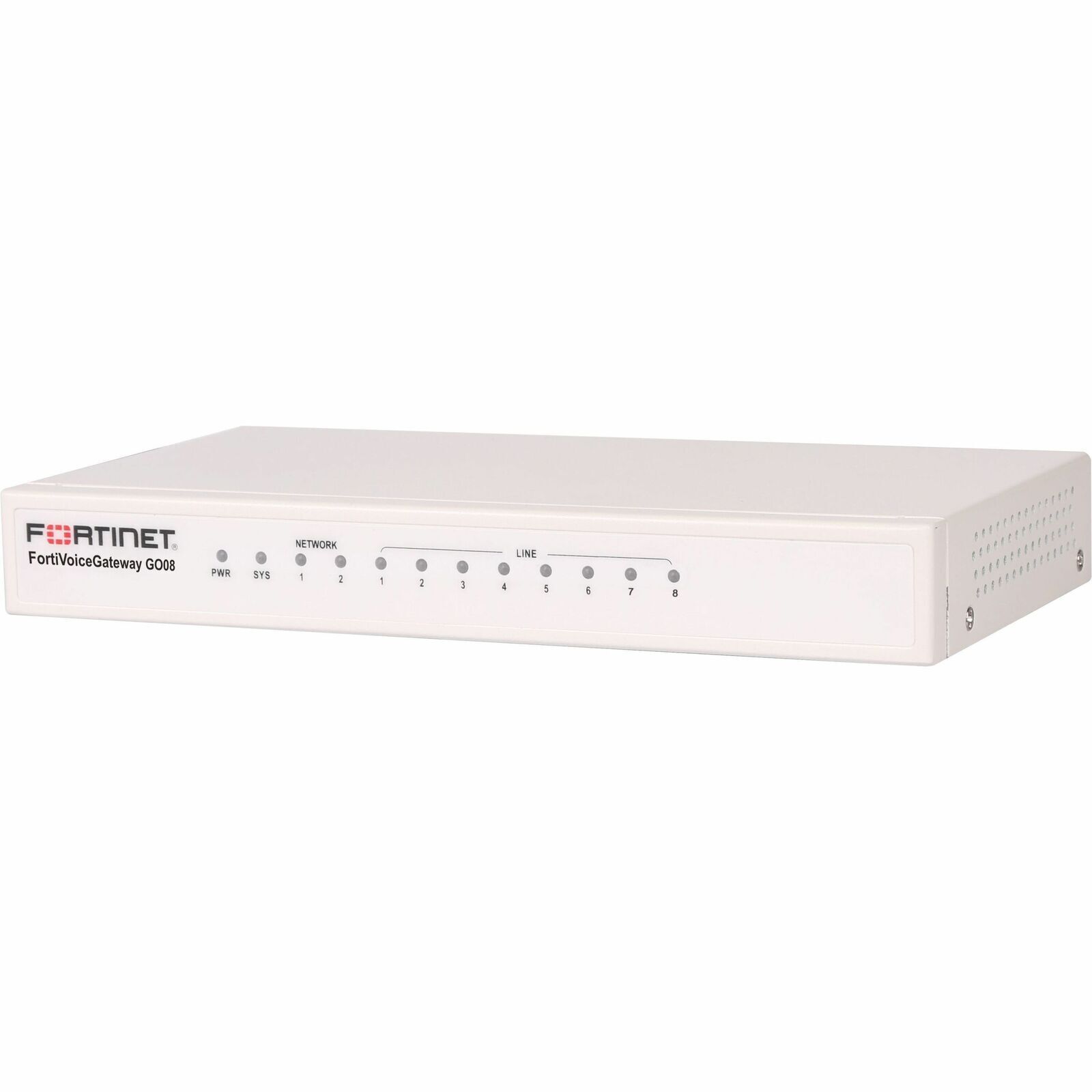 Fortinet FortiVoice FVG-GO08 VoIP Gateway - 2 x RJ-45 - 8 x FXO - USB ...