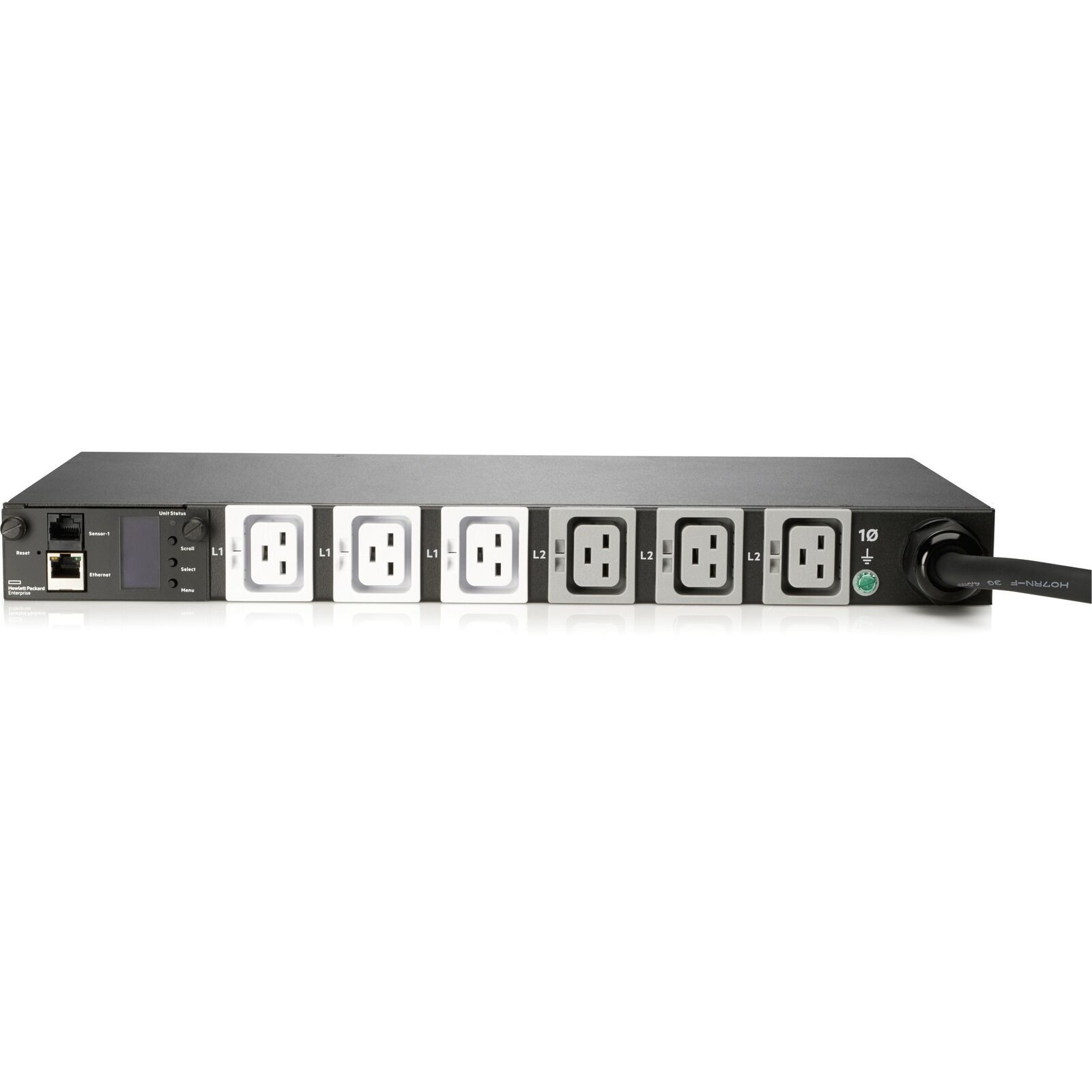 HPE P9R51A PDU - Metered - 24 A - 230 V AC Output - 1U - Horizontal ...