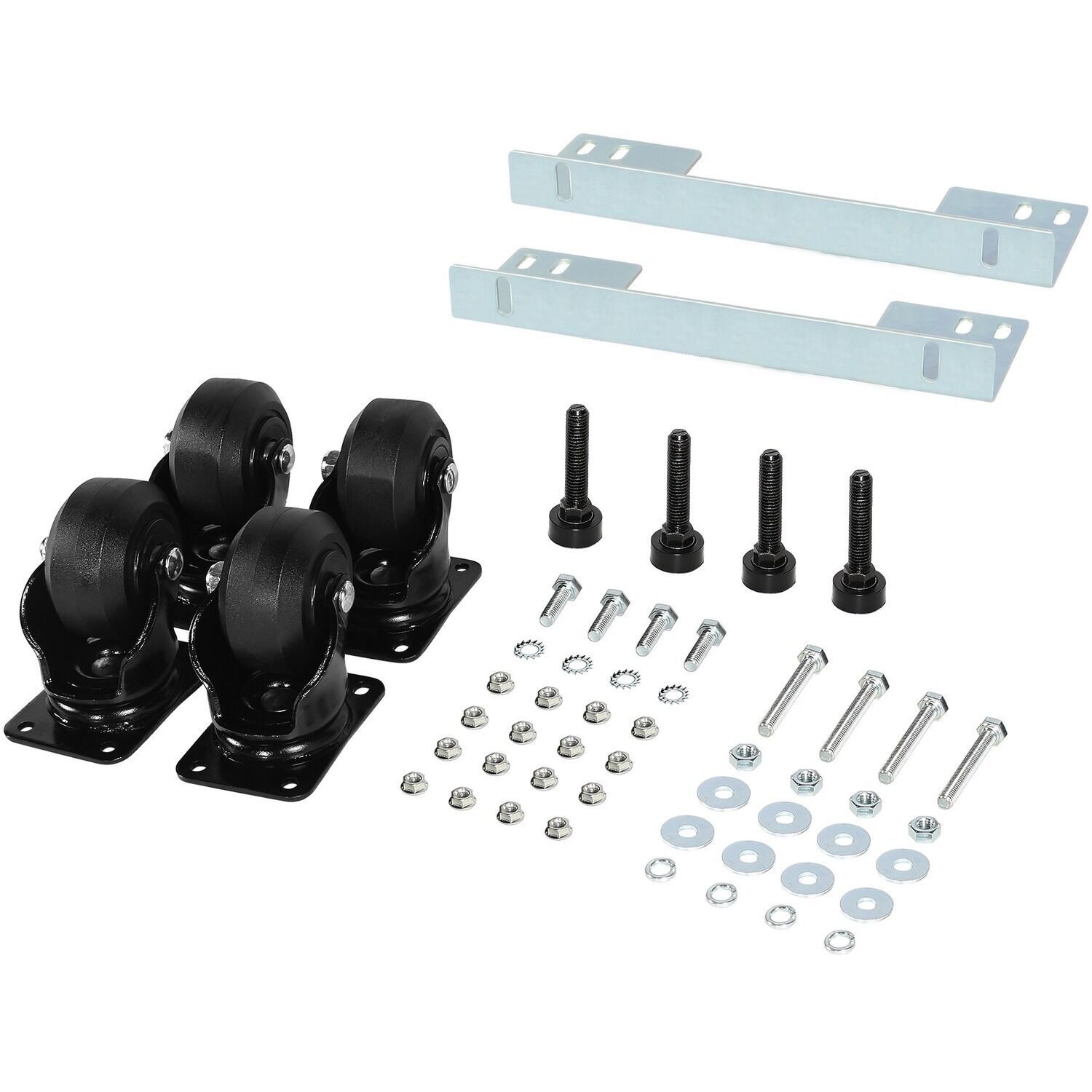CyberPower Carbon Rack Caster Kit - Silver, Black - 340 kg Static ...