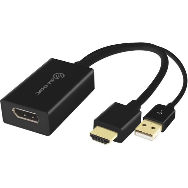 Alogic DisplayPort/HDMI/USB A/V Cable for Audio/Video Device, Projector ...