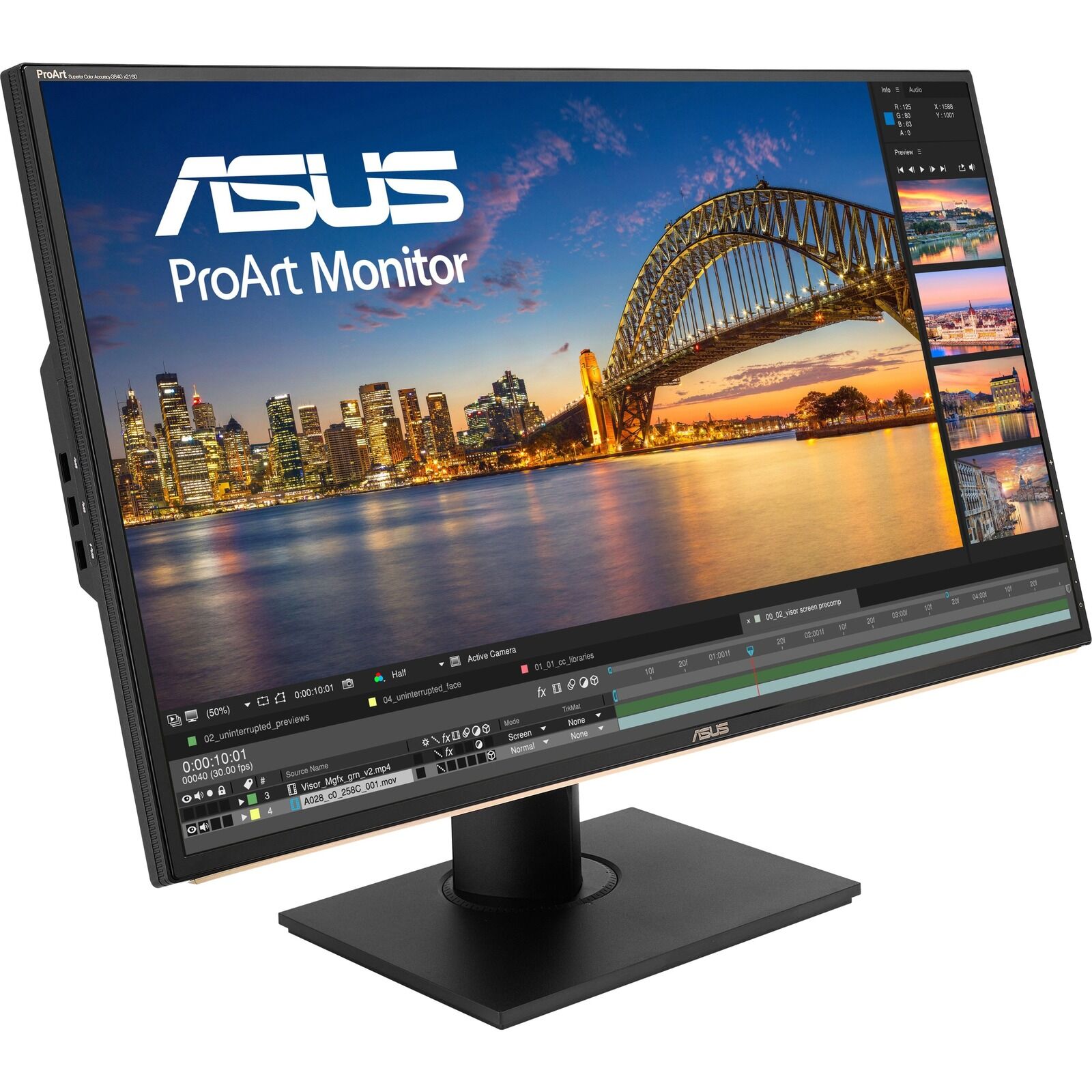 Asus ProArt PA329C 32" Class 4K UHD LCD Monitor - 16:9 - Black - 32 ...