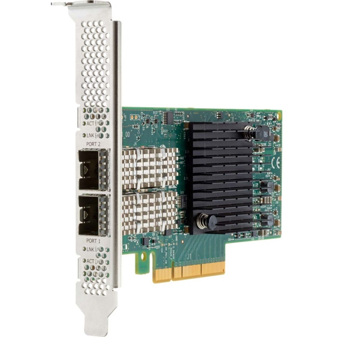 HPE Broadcom BCM57412 25Gigabit Ethernet Card for Server - 25GBase-X ...