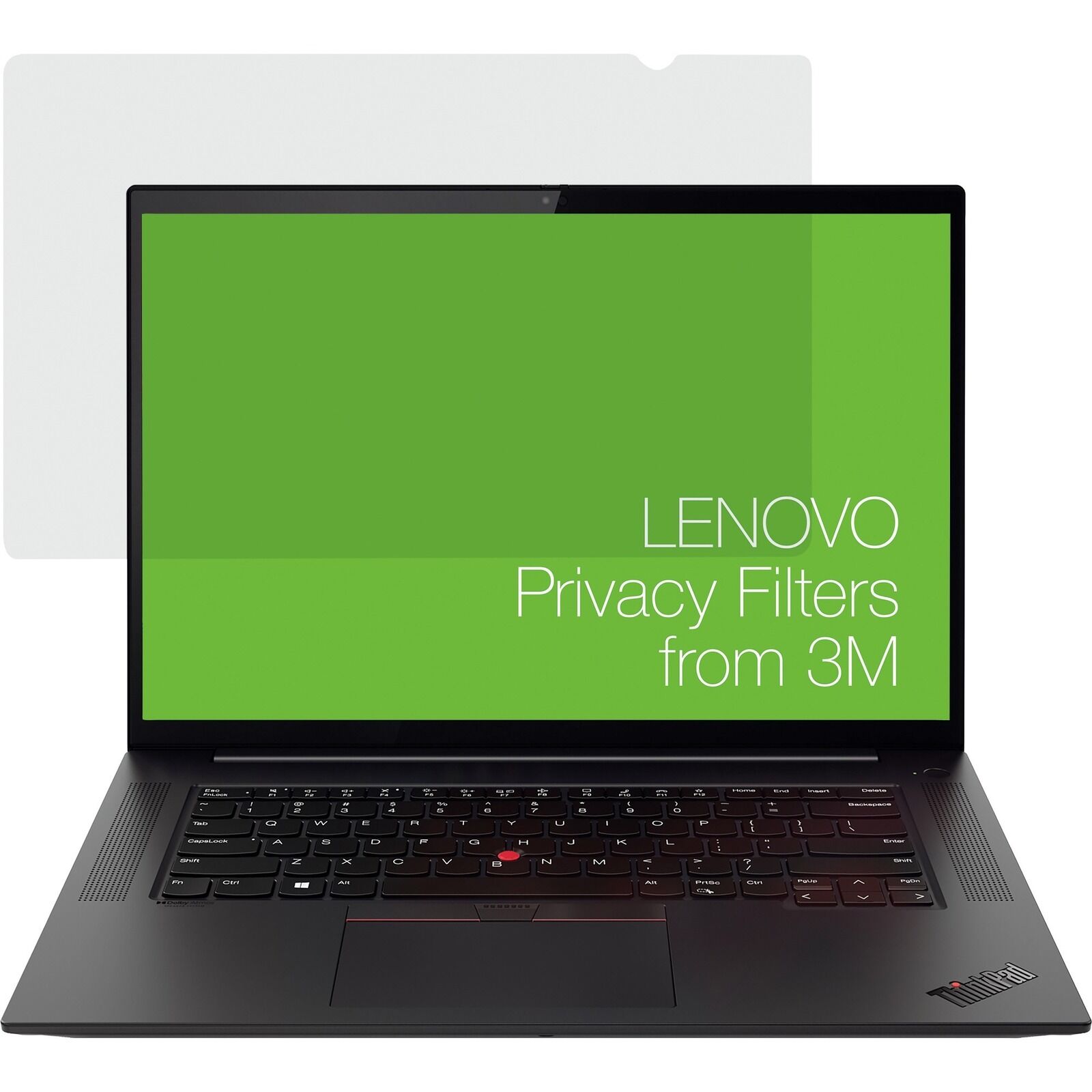 Lenovo Privacy Screen Filter - Matte - 1 Pack - For 40.6 cm (16 ...