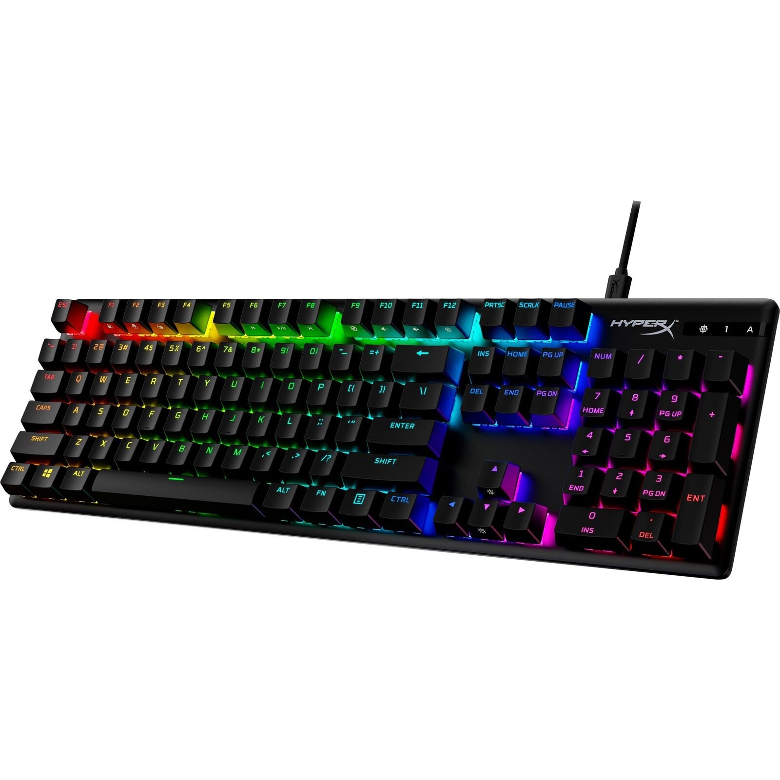 HyperX Alloy Origins PBT Rugged Gaming Keyboard - Cable Connectivity ...