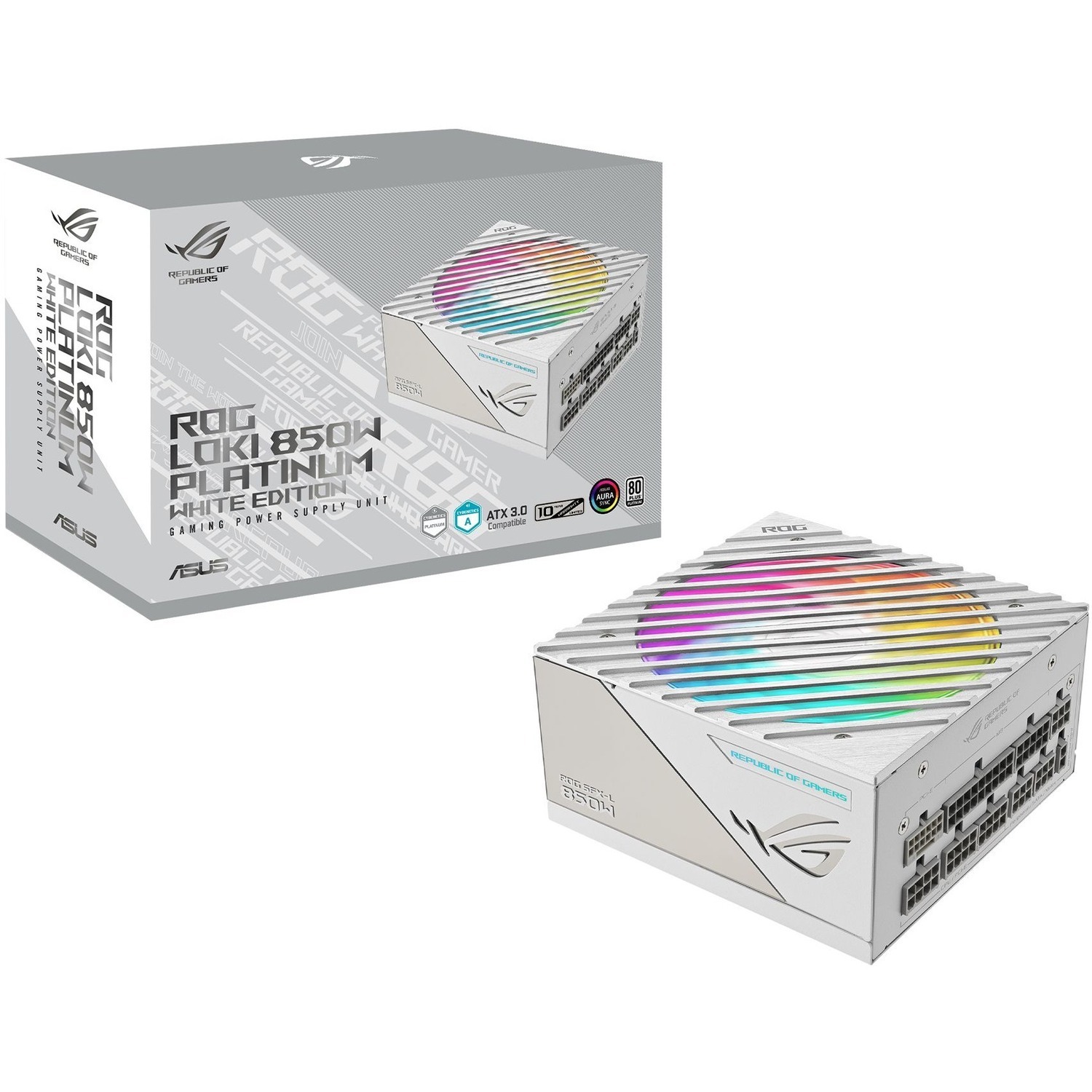 Asus ROG Loki SFX-L, ATX 3.0 Modular Power Supply - Internal - 3.3 V DC ...