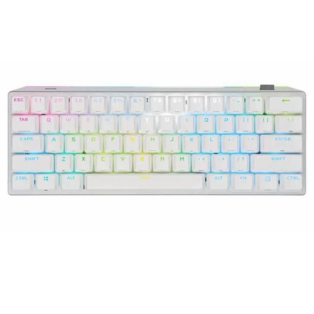 CORSAIR K70 PRO MINI WIRELESS RGB 60% Mechanical Gaming Keyboard, Backlit RGB LED, CHERRY MX SPEED,