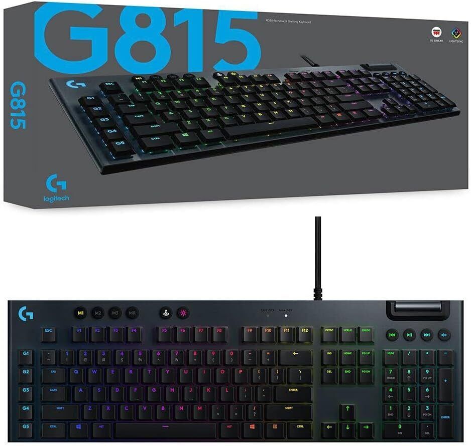 Buy Your Logitech G815 LIGHTSYNC RGB Mechanical Keyboard Today!